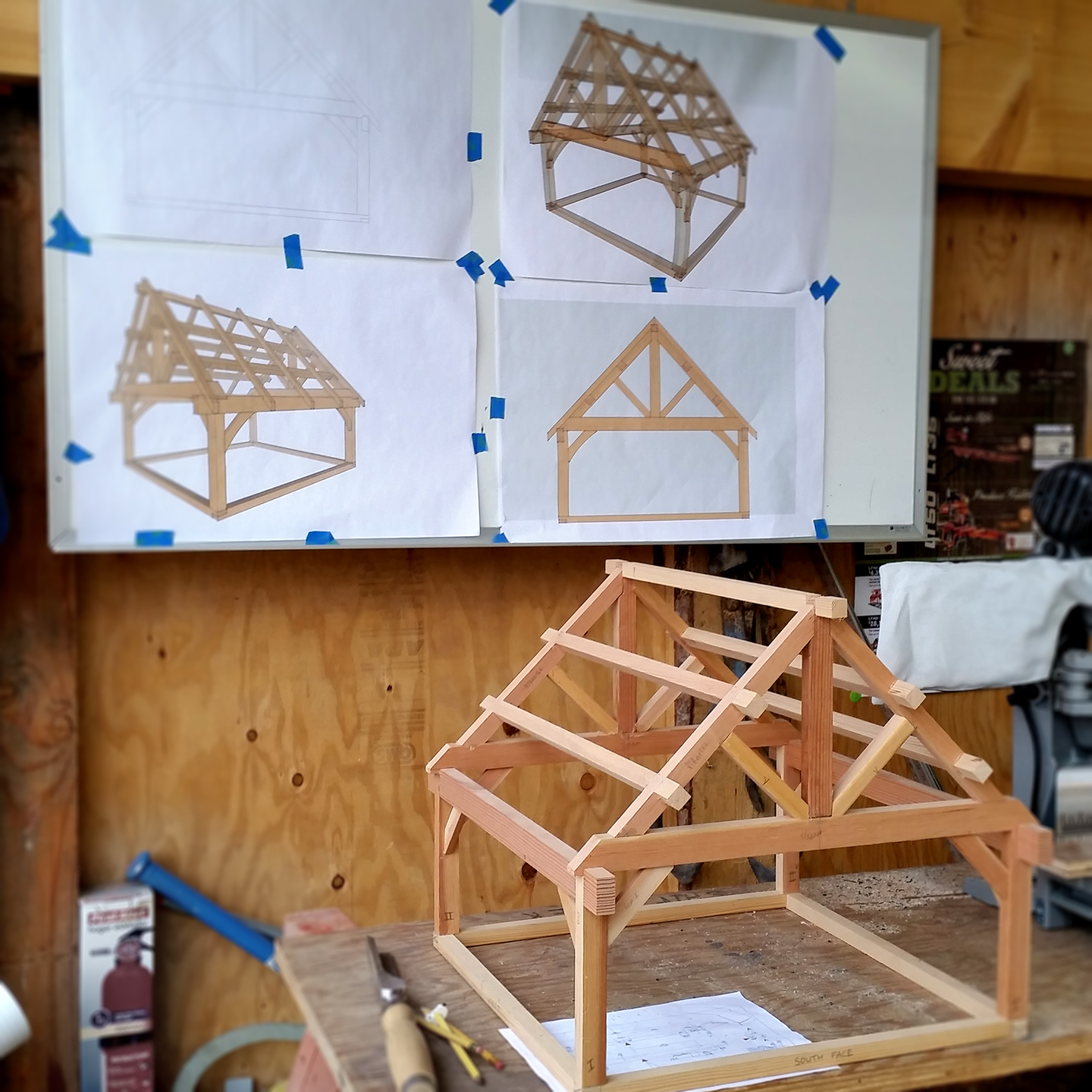 alaska-teaching-timber-framing-thomson-scotland-models-drawings ...