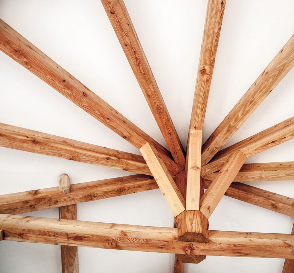 Interior timber frame extention | Thomson Timber