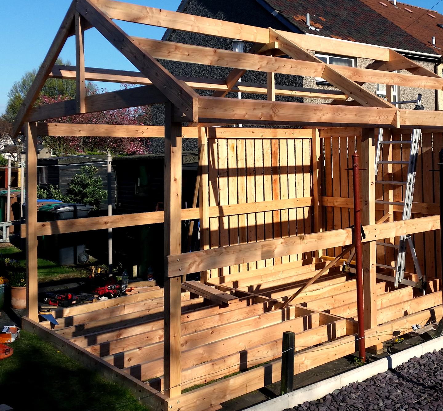 Frame Completed Thomson Timber 0829